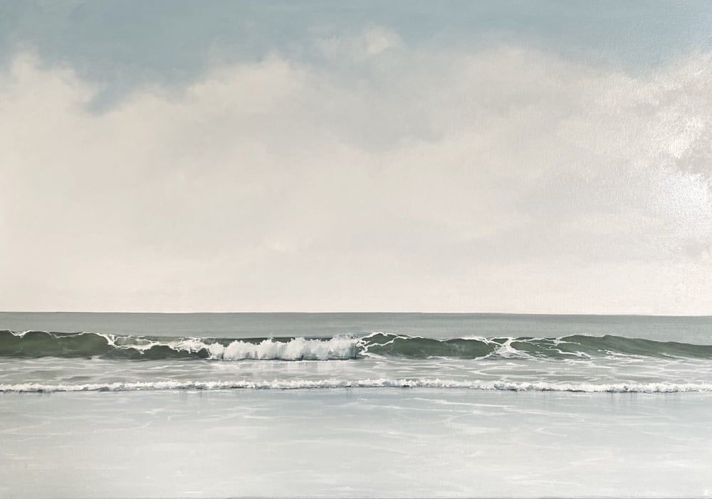 Incoming Tide | Dawn Reader, Fine Artist: Paintings